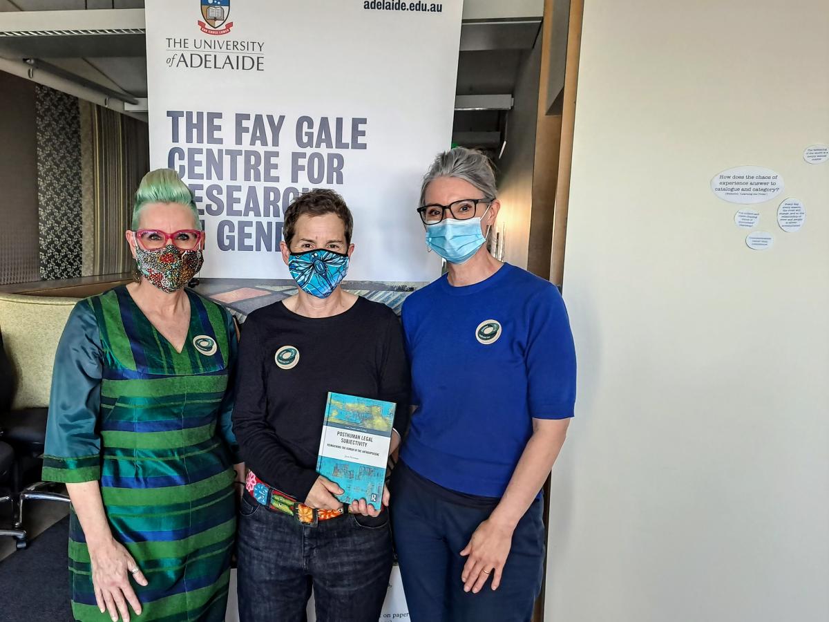 Fay Gale Centre Book Launch: Posthuman Legal Subjectivity | The Fay ...