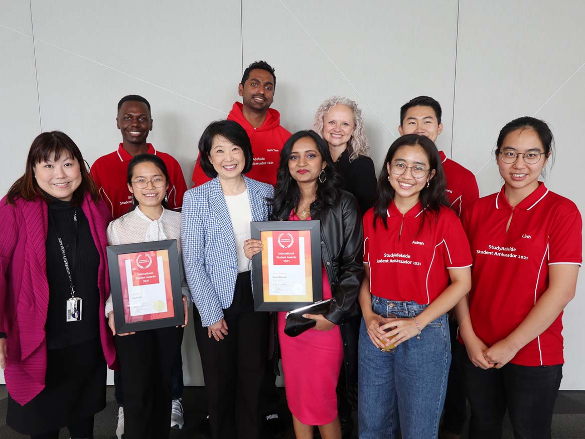 2021 StudyAdelaide International Student Awards | Global Engagement | University of Adelaide