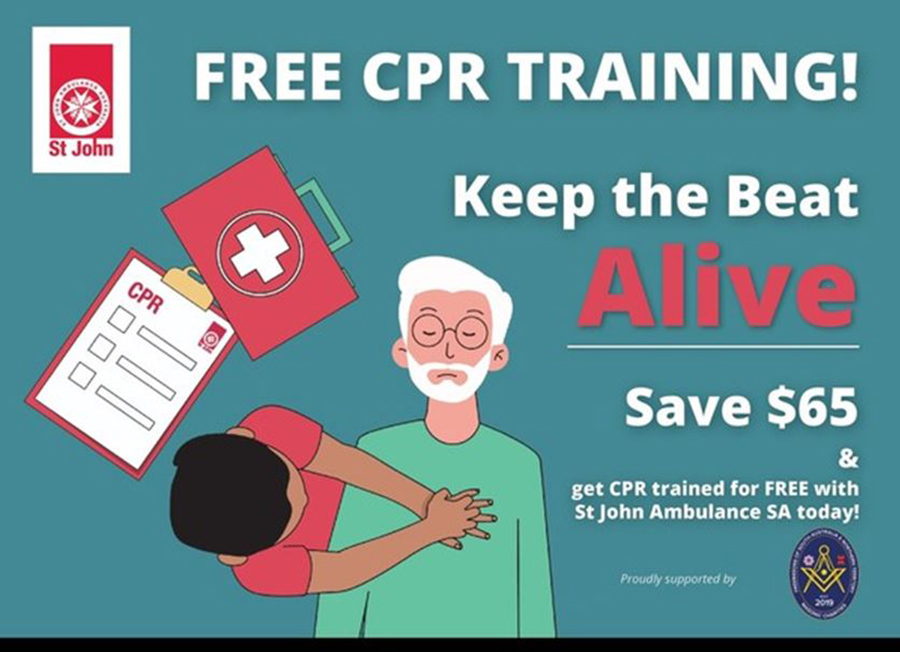 Free CPR training with St John | Human Resources | University of Adelaide
