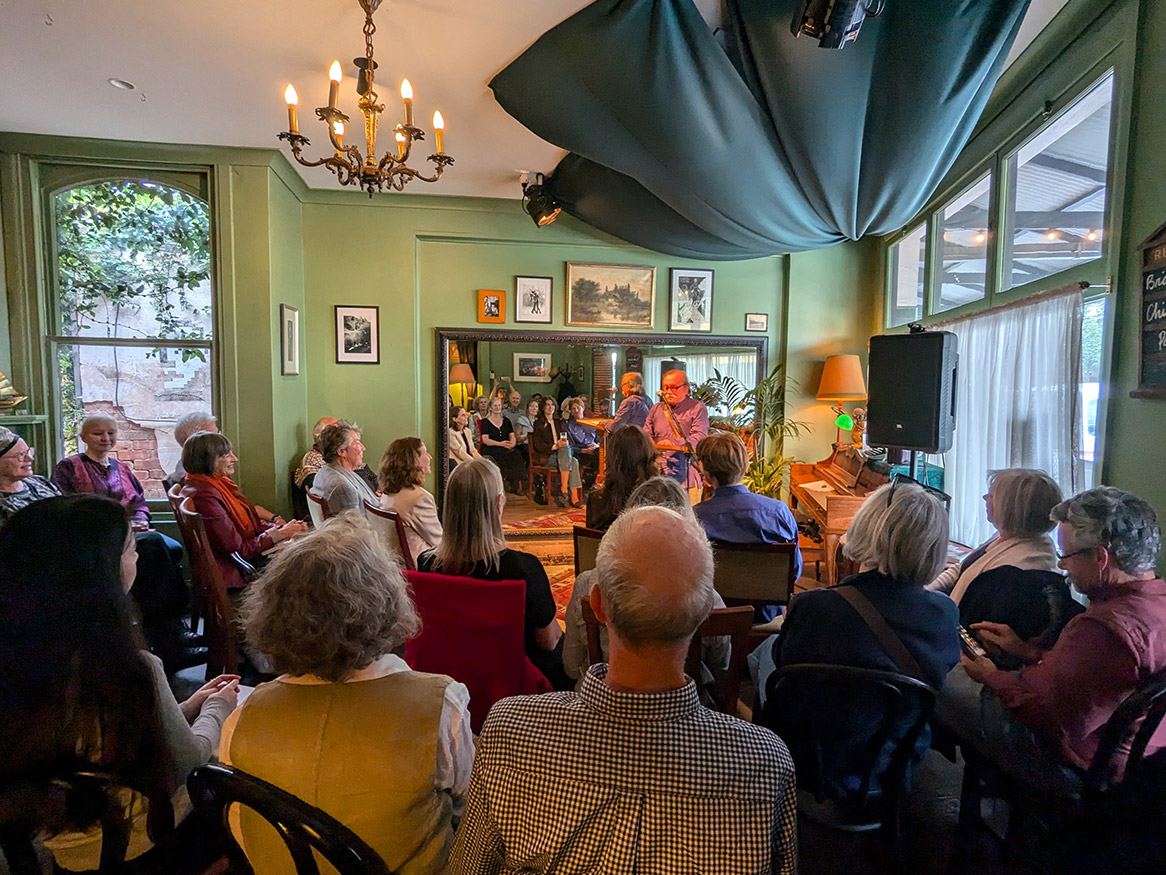 Celebrating the launch of Brian Castro's Chinese Postman | The J.M ...