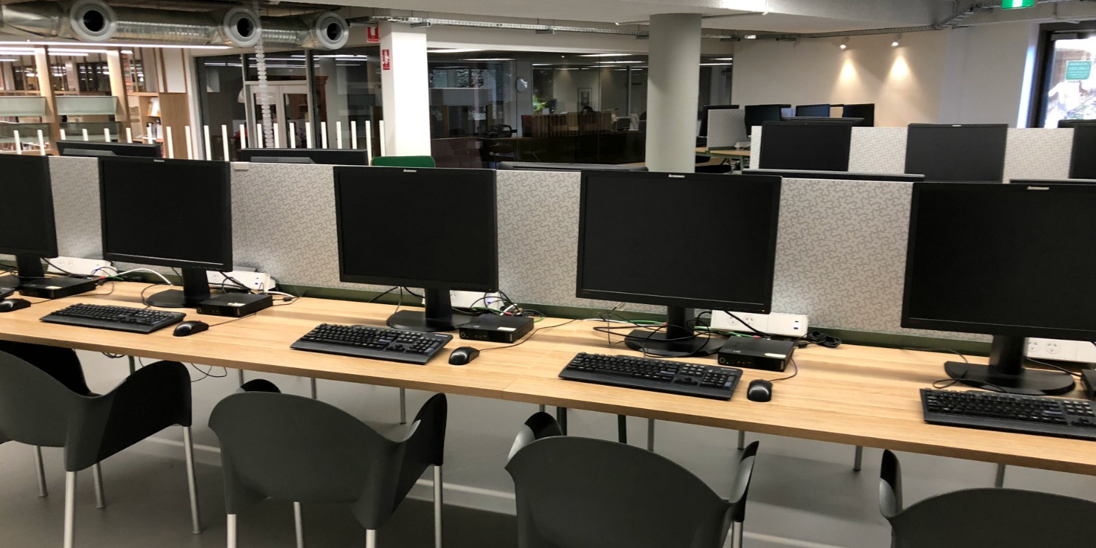 Level 1 computer suite now open | University Library | University of ...