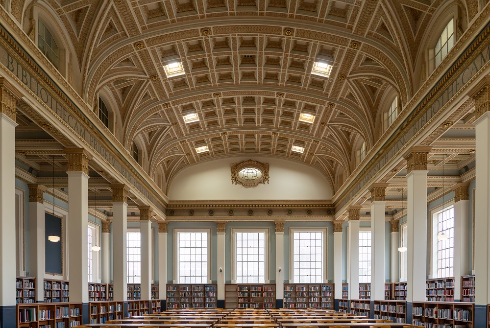 Library restoration unearths unusual hidden history | Newsroom ...