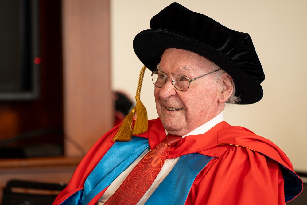 Honorary doctorate awarded to Dr Lewis Yarlupurka O'Brien | Newsroom ...