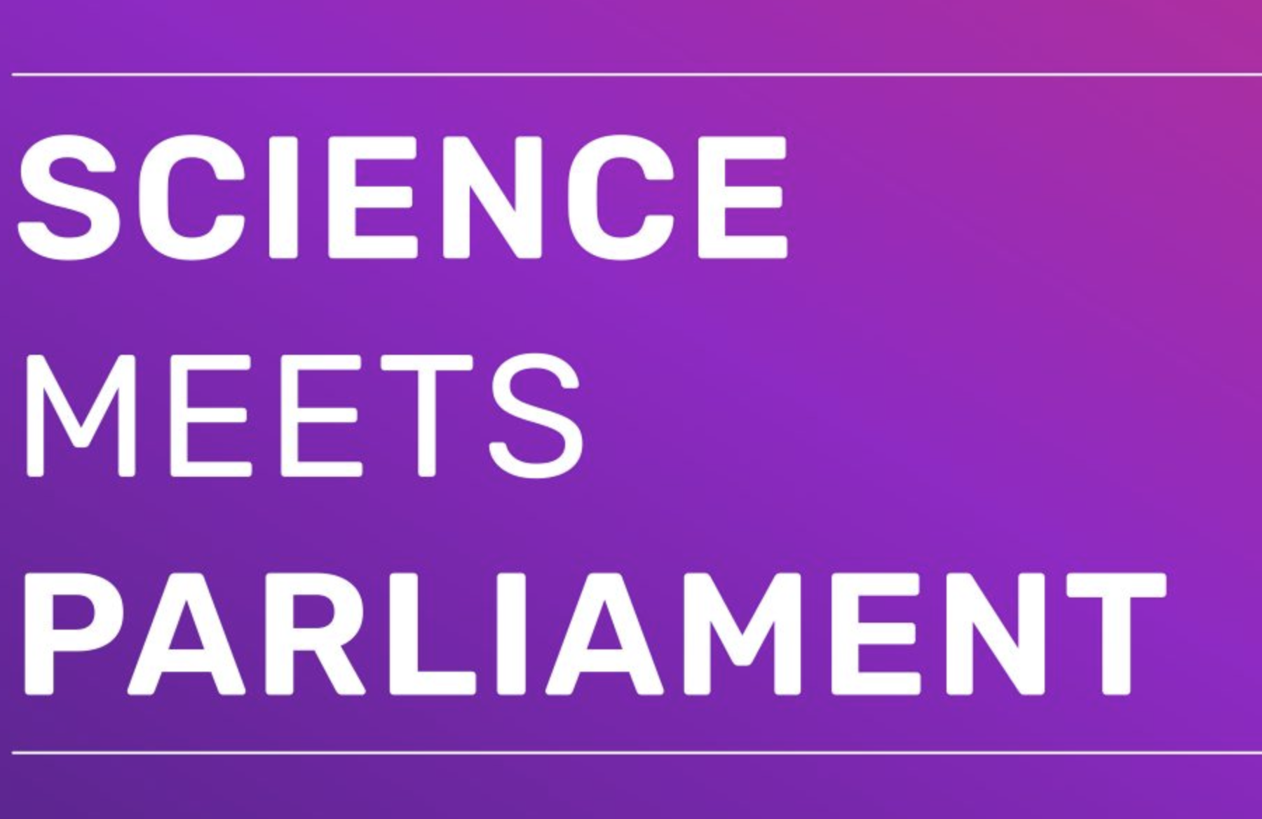 Science Meets Parliament Information Session | Newsroom | University of ...