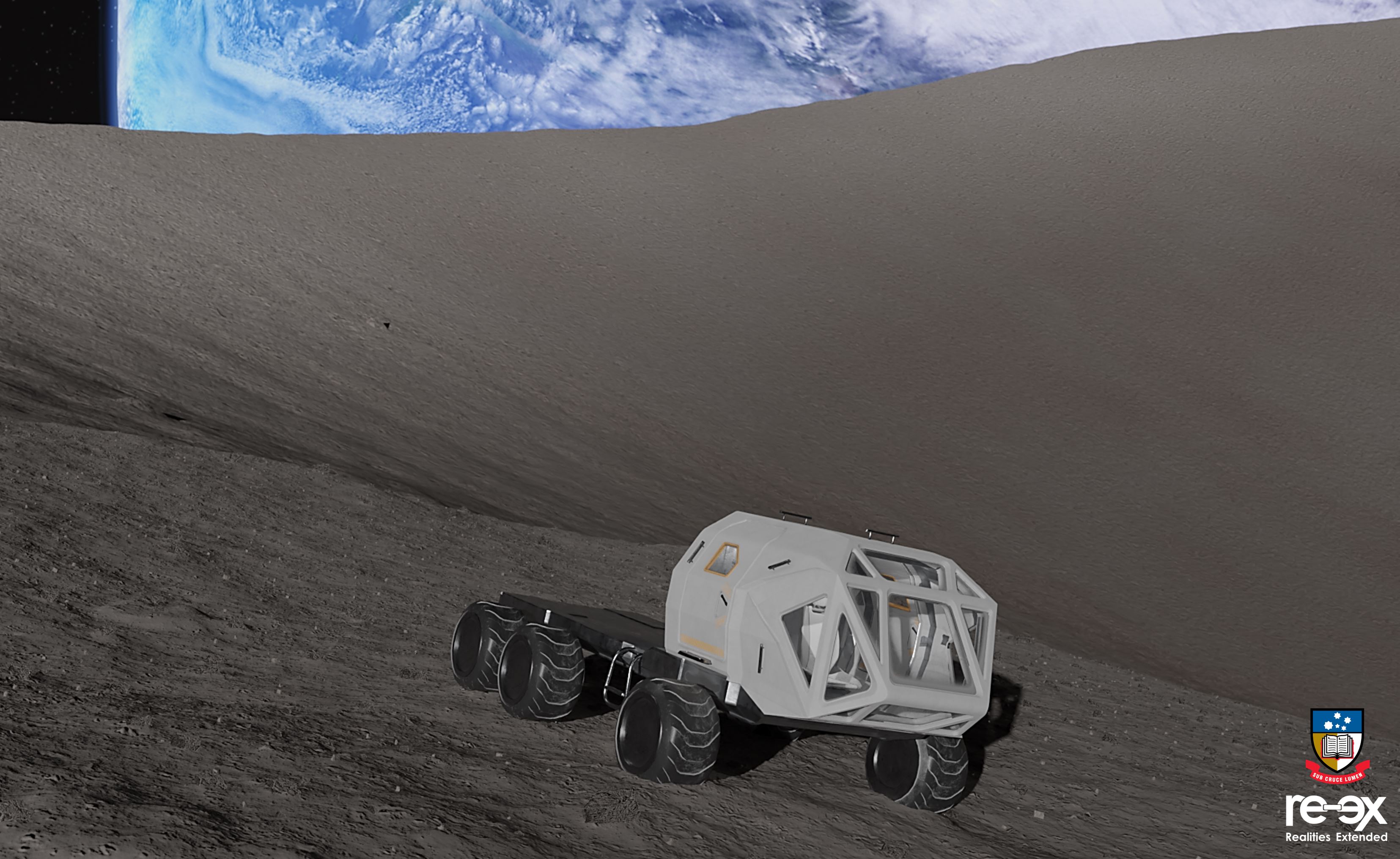 Giant steps are what you take, driving on the moon | Newsroom ...