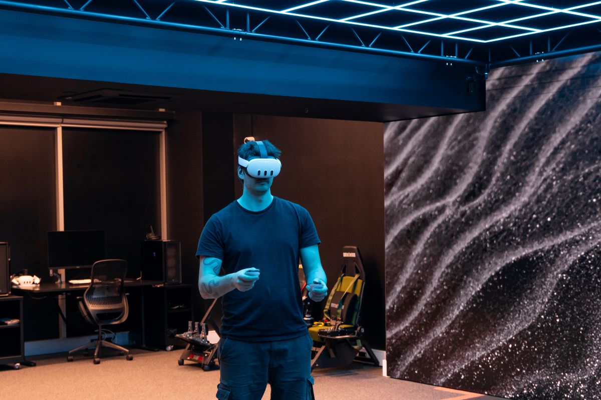 Leap for immersive innovation with new AI/VR lab | Newsroom | University of Adelaide