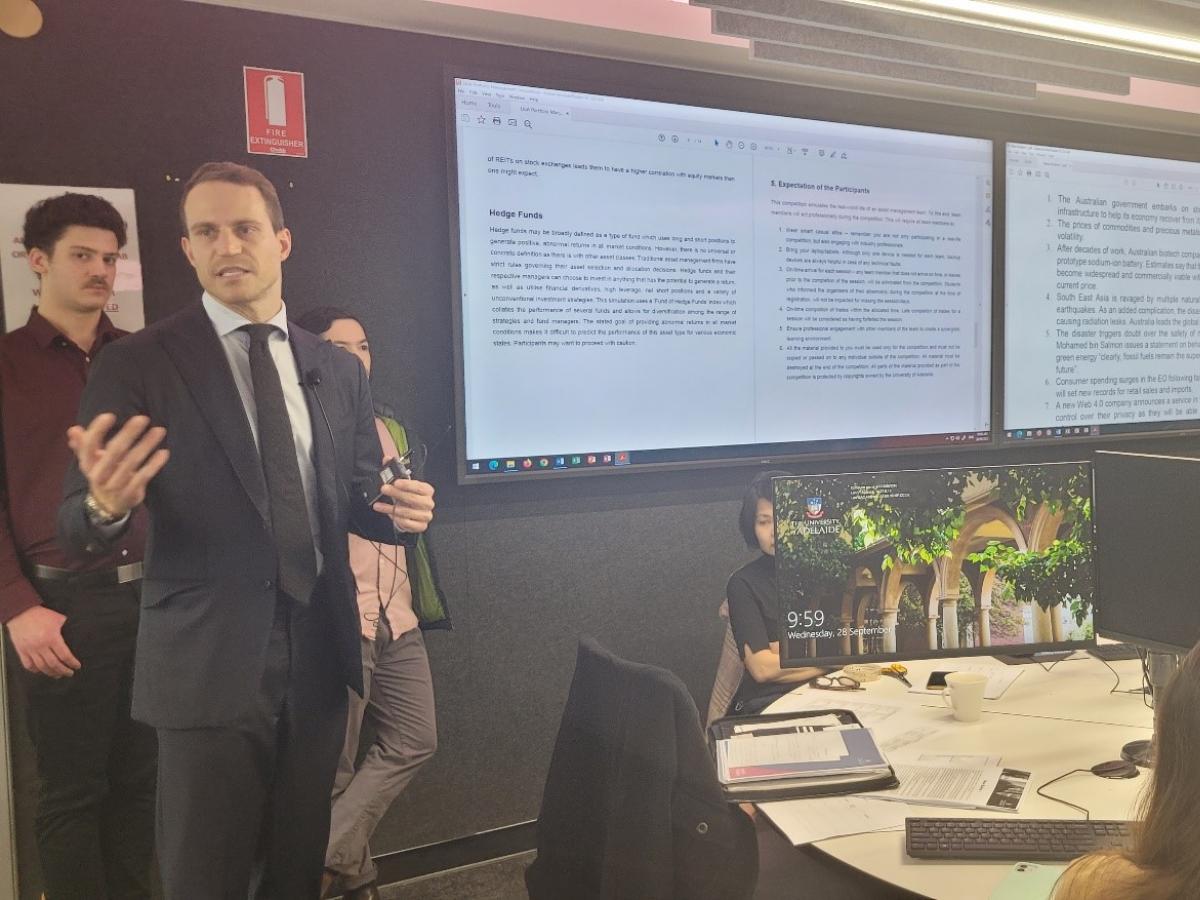 Students exceed market benchmark | Newsroom | University of Adelaide